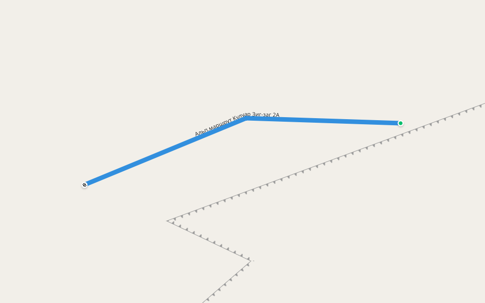 Alpine route Couloir Zig-zag 2A Walking And Running Trail - Murmansk ...