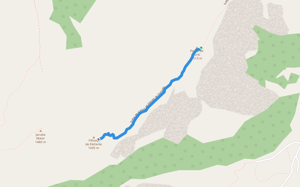 Access trail to the Elephant Calf Hiking - Rio de Janeiro | Pacer