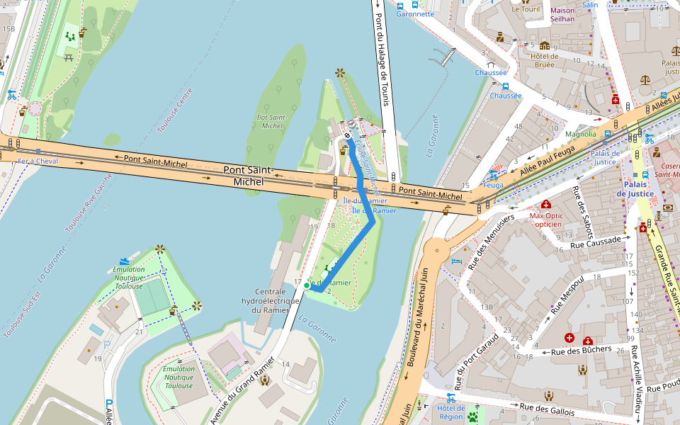 Journey Jane and Roger Castet Walking And Running Trail - Toulouse ...