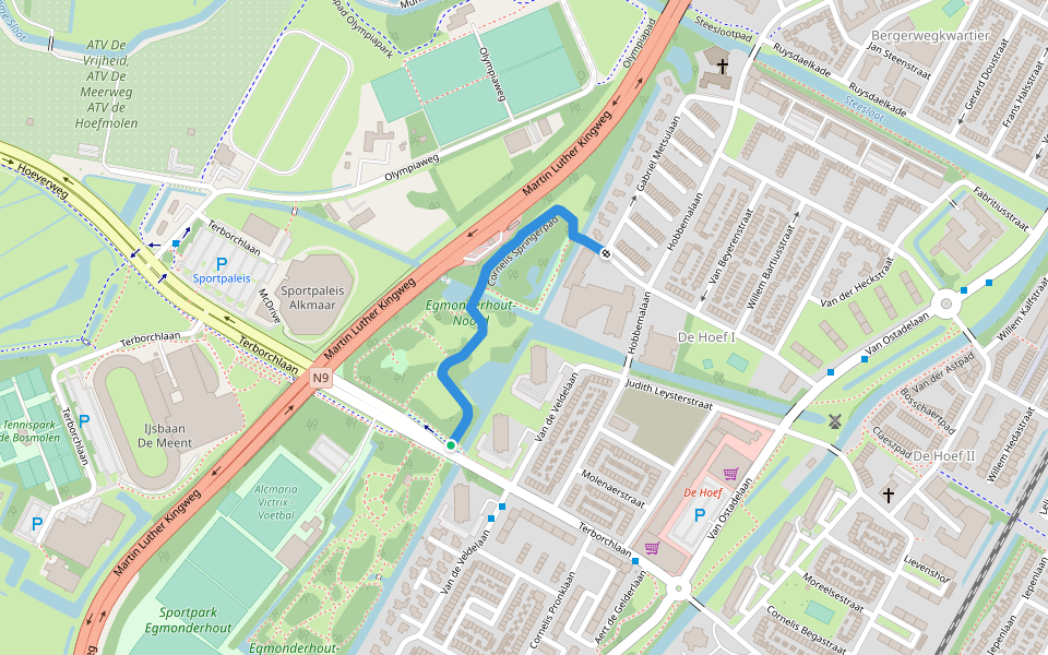 Cornelis Springerpad Walking And Running Trail - Alkmaar, Noord-Holland ...