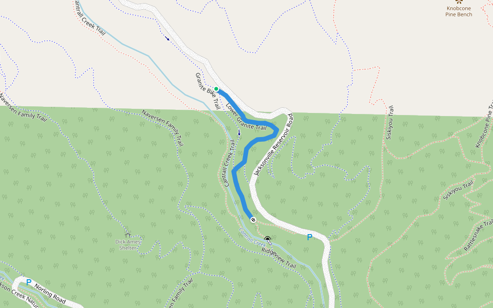 Lower Granite Trail in Oregon | Walking Map