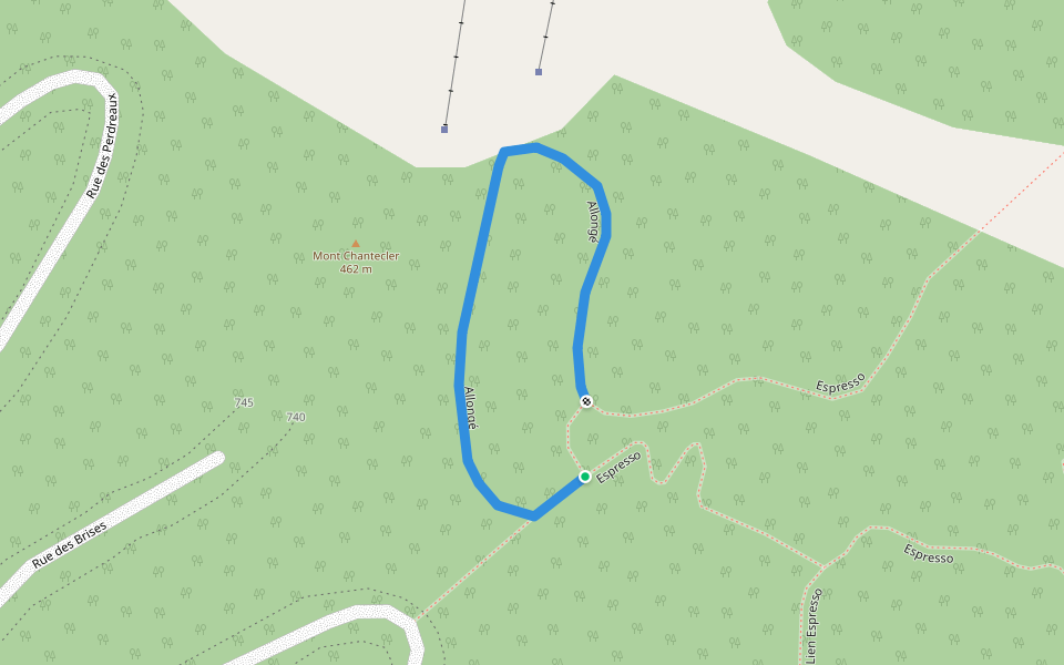 Elongate Walking And Running Trail - Sainte-Adèle, Québec | Pacer