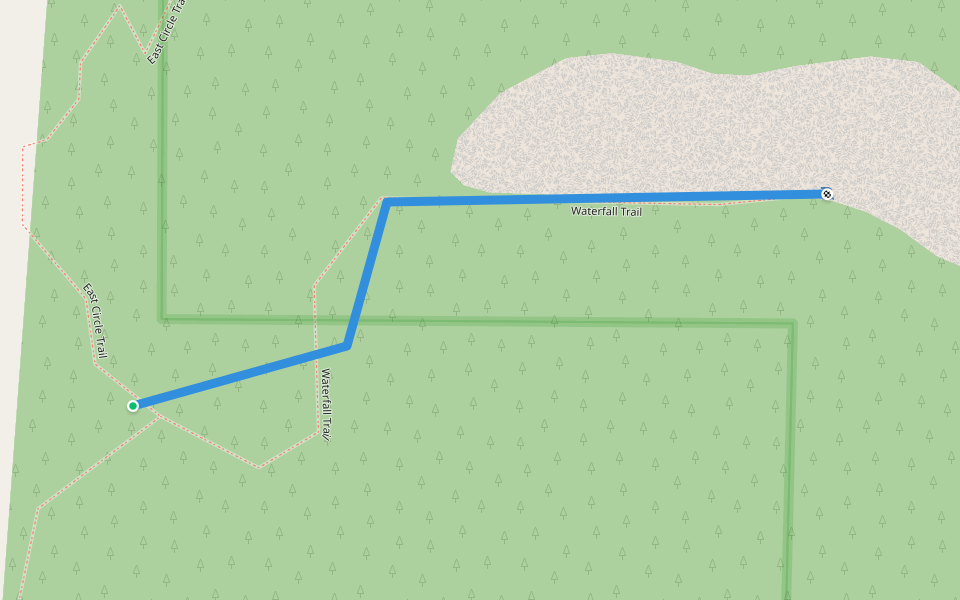 Waterfall Trail Walking and Running - Santa Fe, New Mexico | Pacer