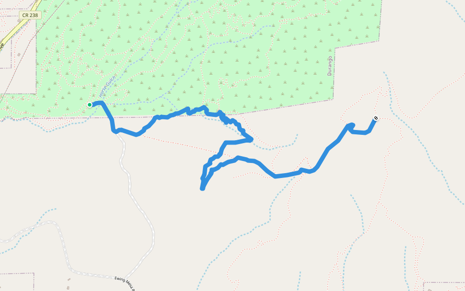 Telegraph Trail Hiking - Durango, Colorado | Pacer