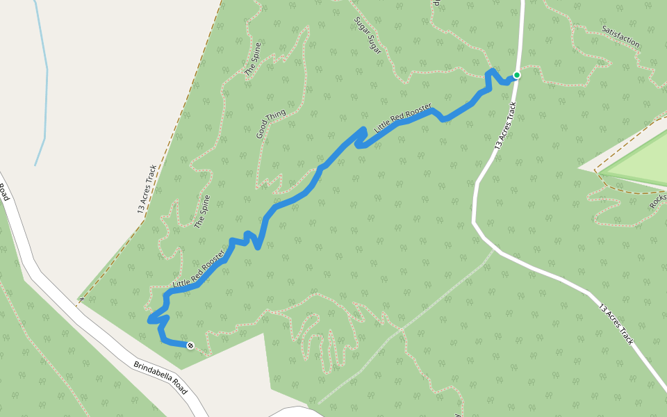Little Red Rooster in Australian Capital Territory | Walking Map