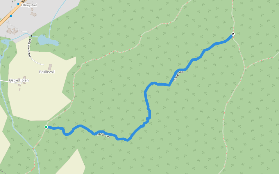 Orange Hell | Walking Map