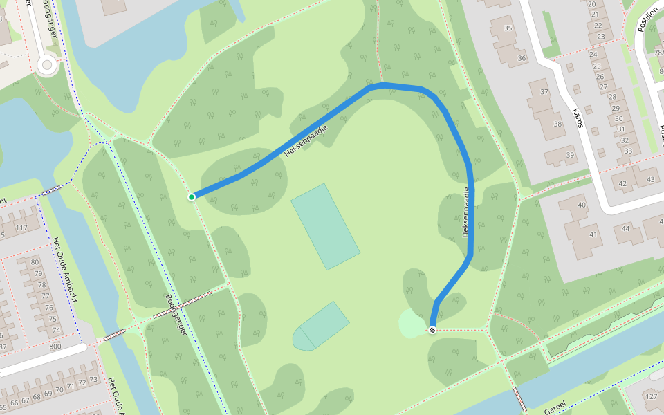 Heksenpaadje in Noord-Holland | Walking Map