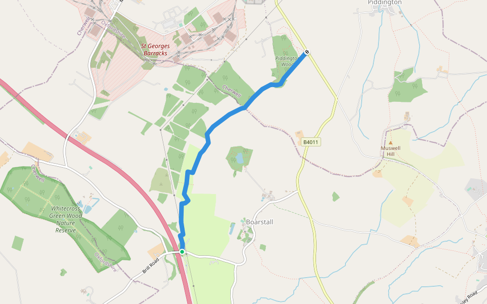 Piddington Circular Walk Trail - Boarstall, England | Pacer