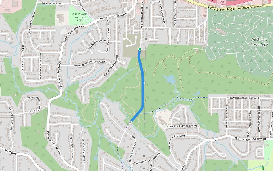 Lionel Hampton PATH Trail Walking and Running - Atlanta, Georgia | Pacer