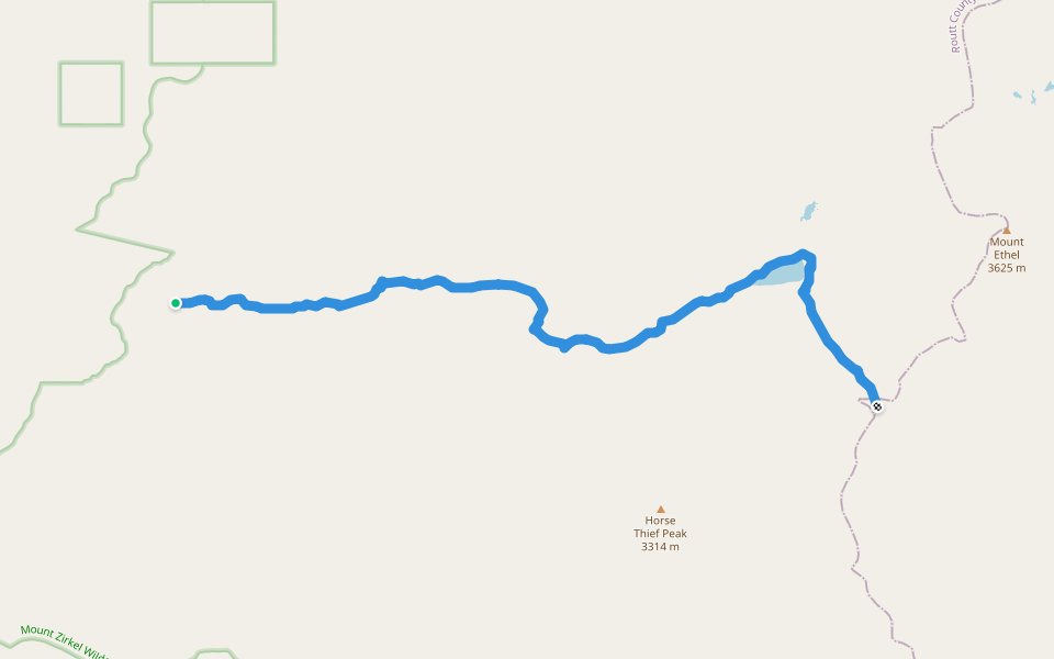 Luna Lake Trail in Colorado | Walking Map