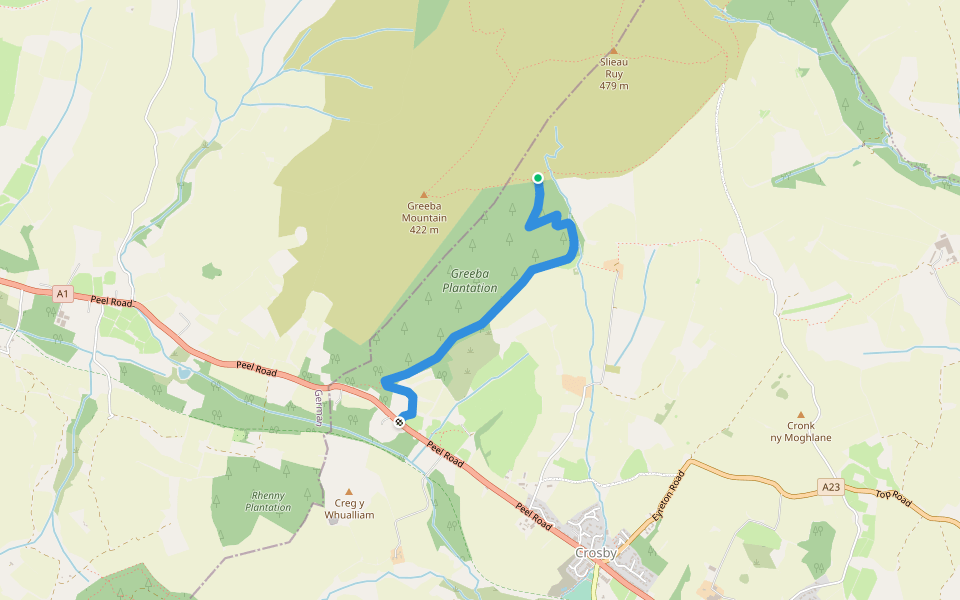 Greeba Plantation forestry Trail | Walking Map