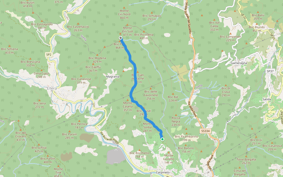 Toretto Trail | Walking Map
