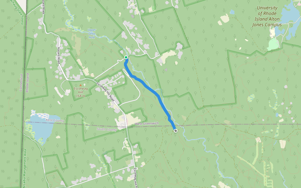 Ben Utter Trail Hiking - West Greenwich, Rhode Island | Pacer