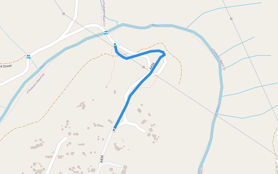 A434 Walking And Running Trail - Cele, KwaZulu-Natal | Pacer