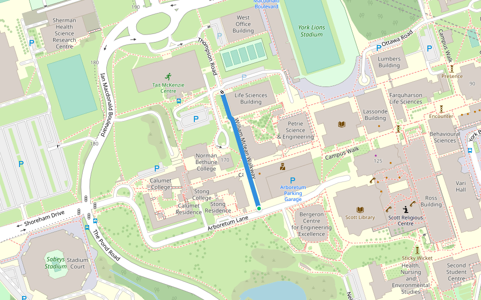 William Mclean Walkway in Ontario | Walking Map