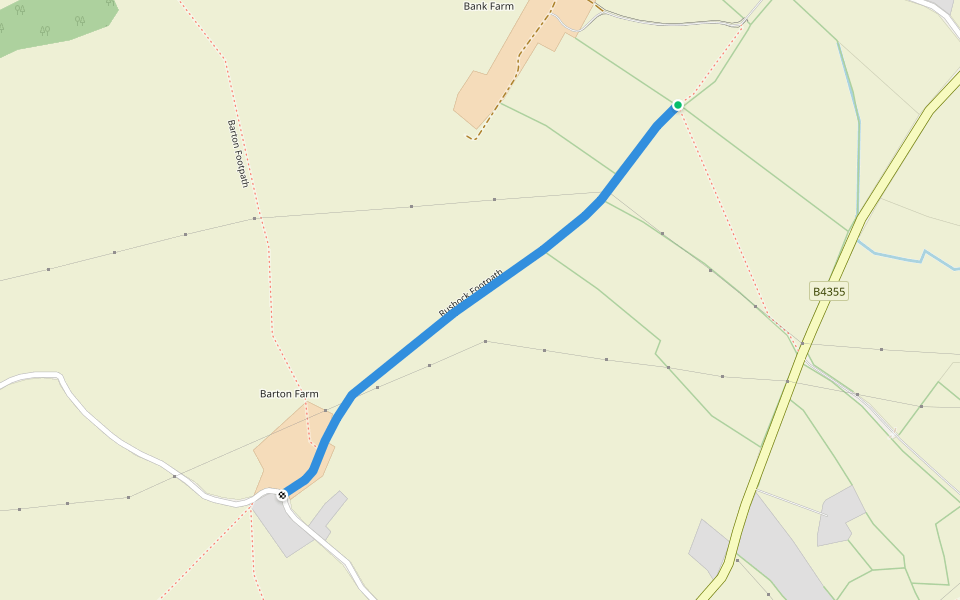 Rushock Footpath Walking And Running Trail - England | Pacer