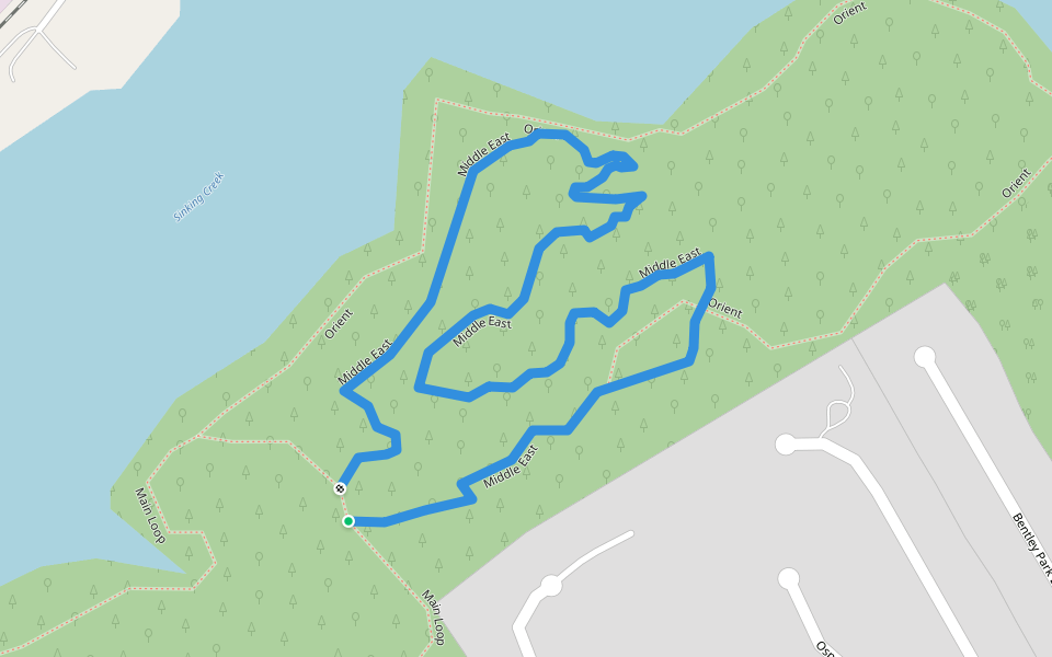 Middle East Hiking Trail - Knoxville, Tennessee | Pacer
