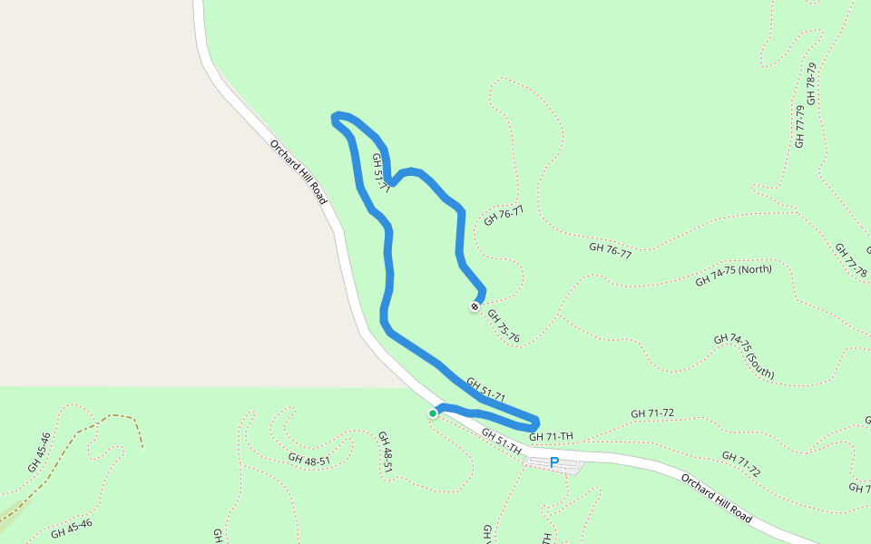 GH 51-71 in Michigan | Walking Map