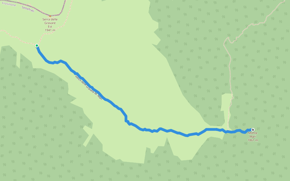 Gravare-M. Pass Mari Walking And Running Trail - Lazio | Pacer