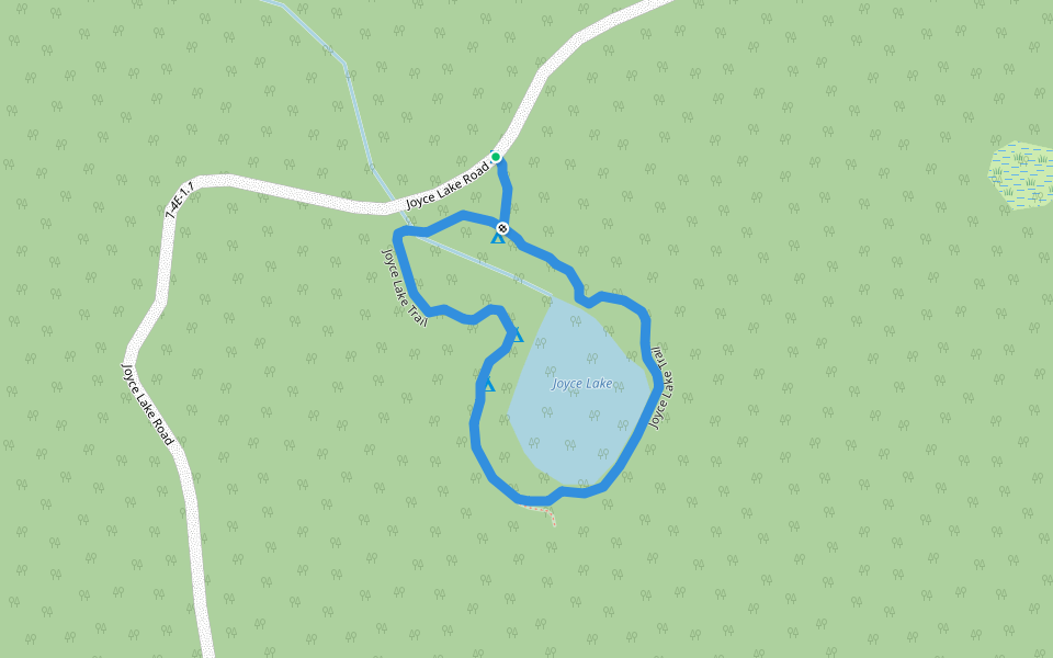 Joyce Lake Trail | Walking Map
