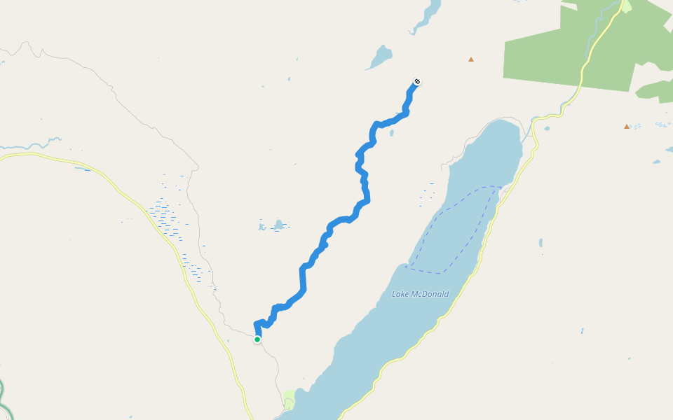 Howe Ridge Hiking Trail - West Glacier, Montana | Pacer