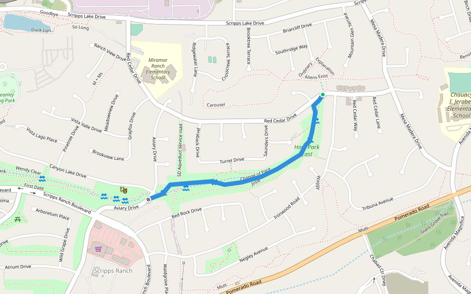 Change of Pace in California | Walking Map