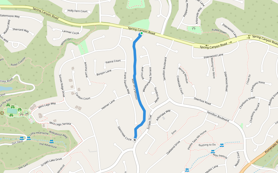 Man on a Mission Walking And Running Trail - San Diego, California | Pacer