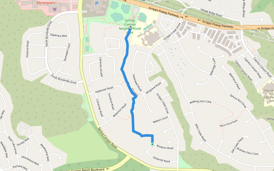 Charade Walking And Running Trail - San Diego, California | Pacer