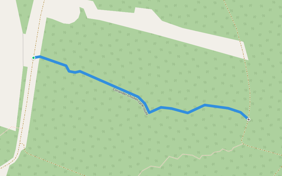 Coriander Chicken cycle route Walking And Running Trail - Scotland | Pacer