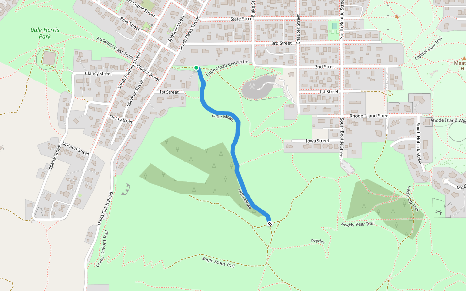 Little Moab Walking And Running Trail - Helena, Montana | Pacer