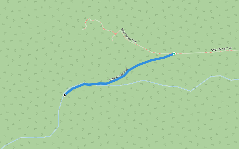 Little Russia Trail in Alberta | Walking Map