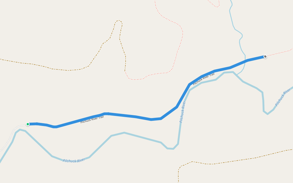 Pilchuck River Trail in Washington | Walking Map