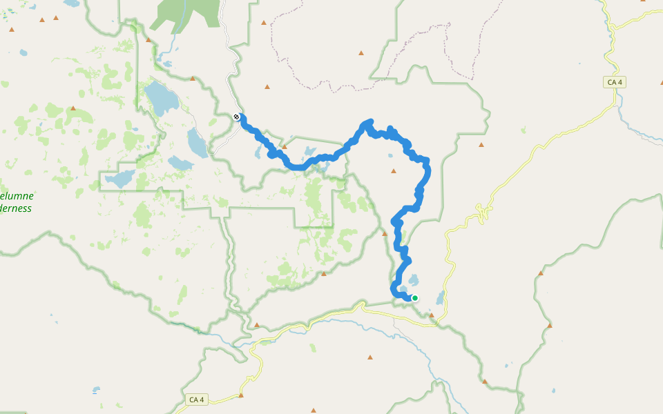 Pacific Crest National Scenic Trail #2000 Hiking - Markleeville ...