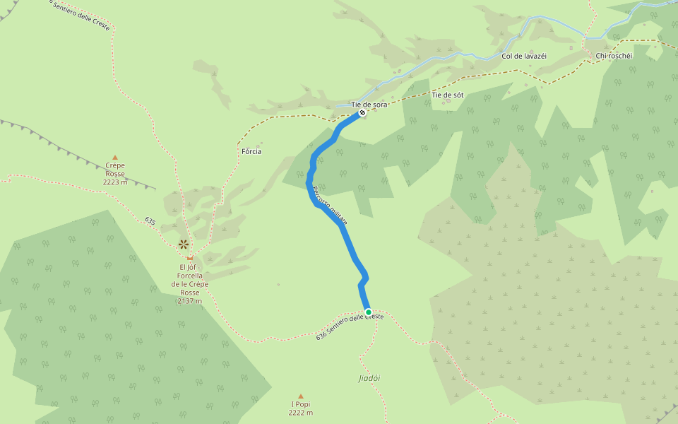 Military route | Walking Map