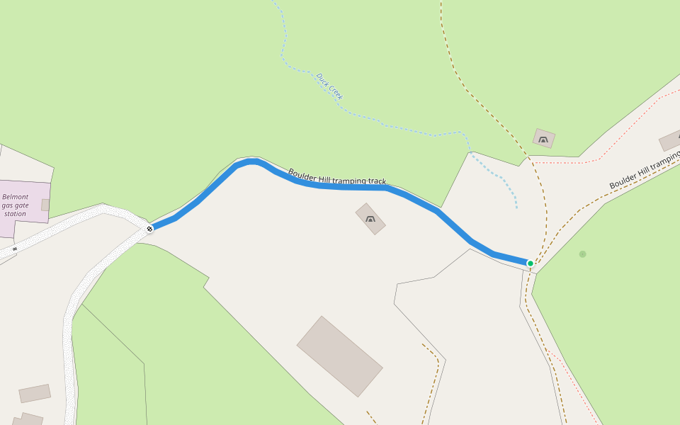 Boulder Hill tramping track in Wellington | Walking Map