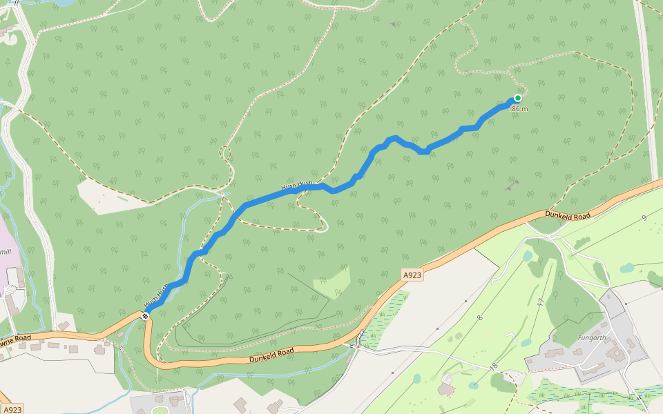 Hush Hush | Walking Map