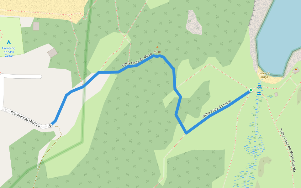 Maço Beach Trail | Walking Map