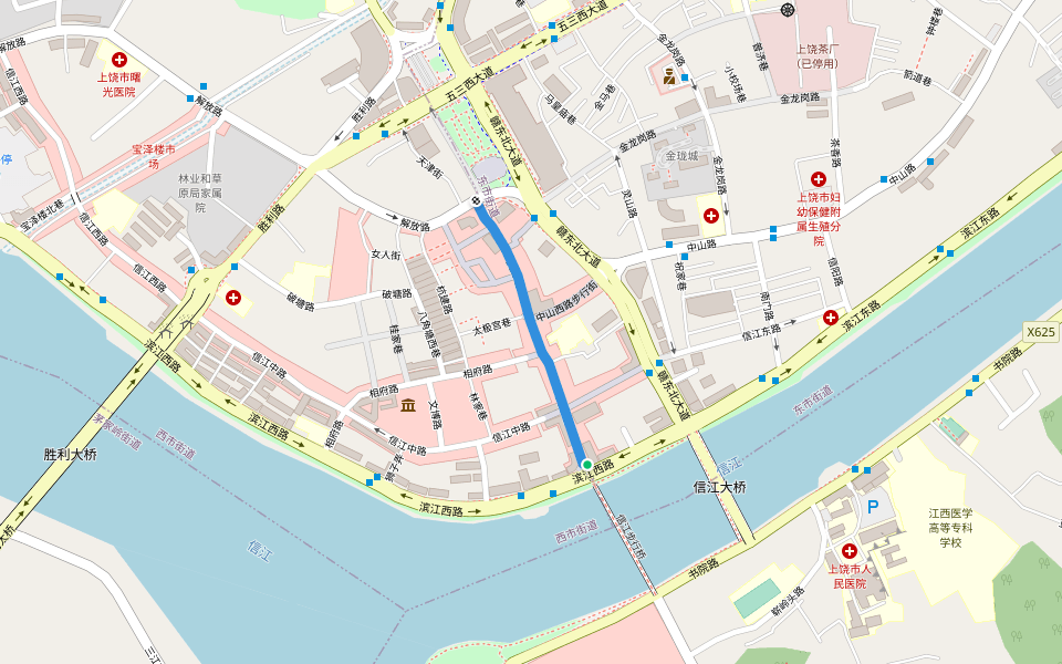 抗建路 in Jiang Xi Sheng | Walking Map