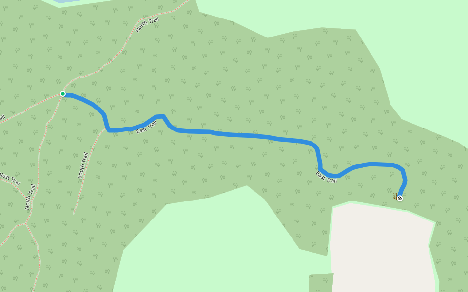 East Trail in Ohio | Walking Map