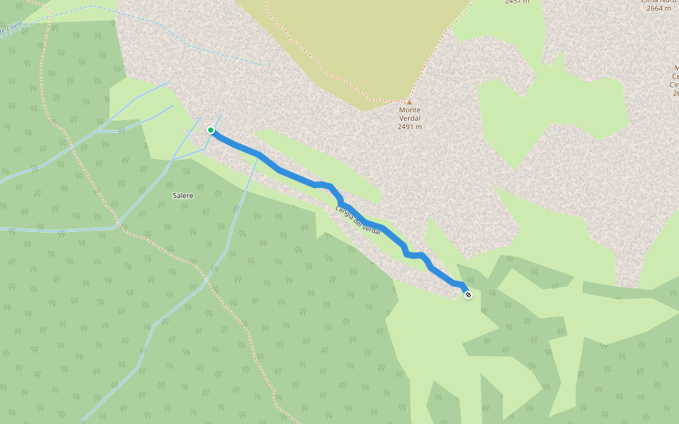 Verdal ledge Walking And Running Trail - Franceschin, Veneto | Pacer