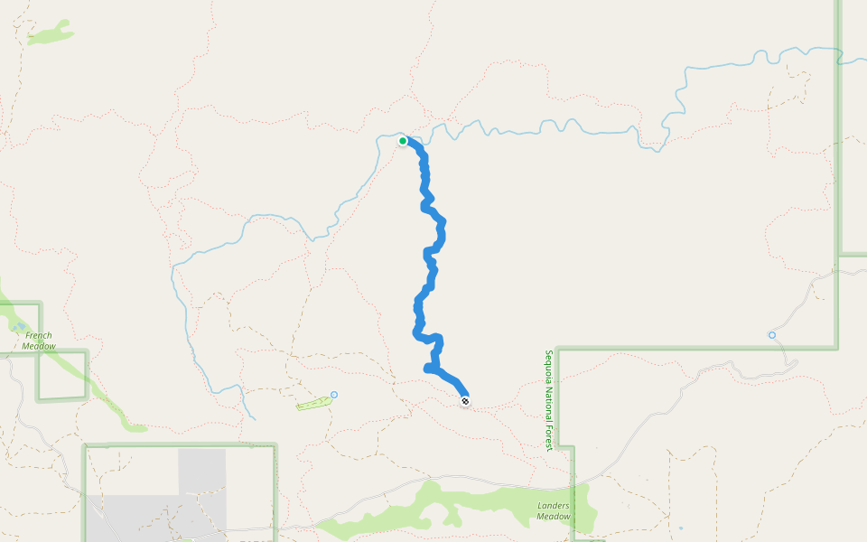 Deer Canyon Trail (TR 4) Hiking - Weldon, California | Pacer