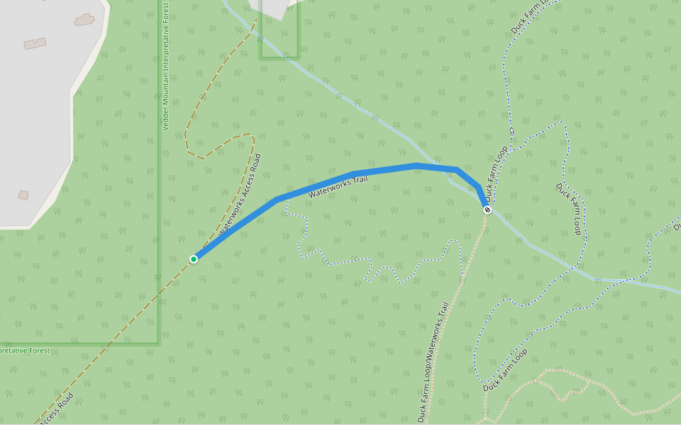 Waterworks Trail in British Columbia | Walking Map