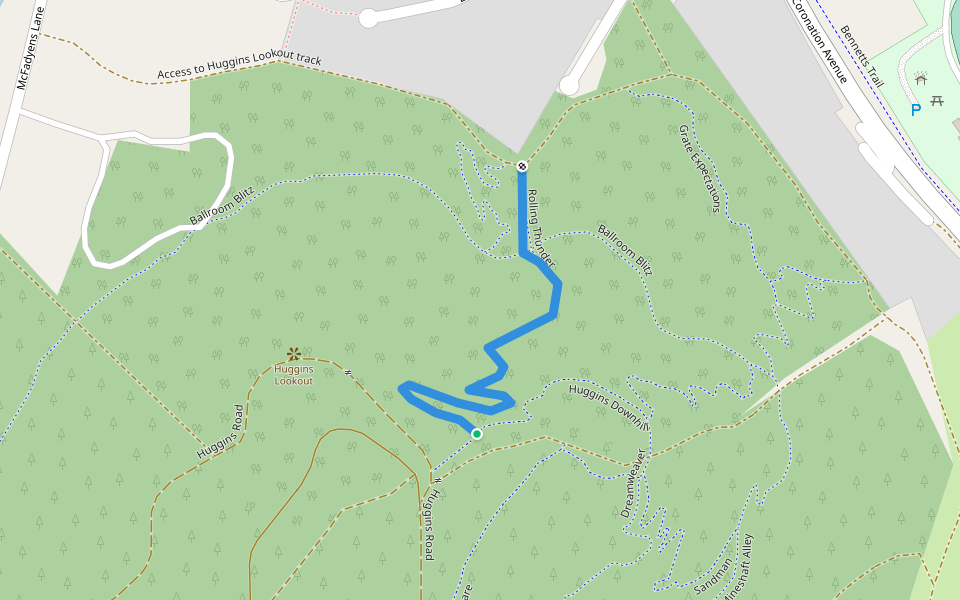 Rolling Thunder in Victoria | Walking Map