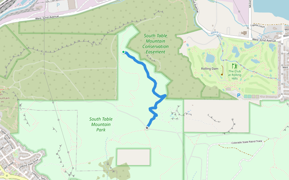 Lava Loop Trail in Colorado | Walking Map