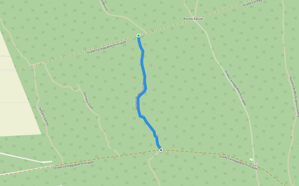 Middle path Osari | Walking Map