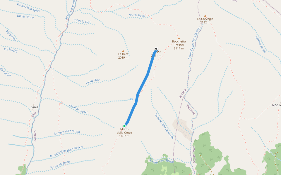 Motto of the Cross - Sas Piz Walking And Running Trail - Lombardy | Pacer