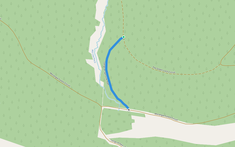Lairgs of Tain Link Path Walking And Running Trail - Scotland | Pacer