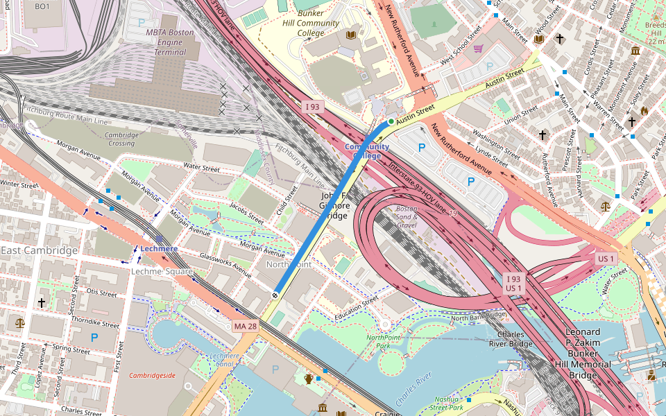 Community Path Walking And Running Trail - Cambridge, Massachusetts | Pacer