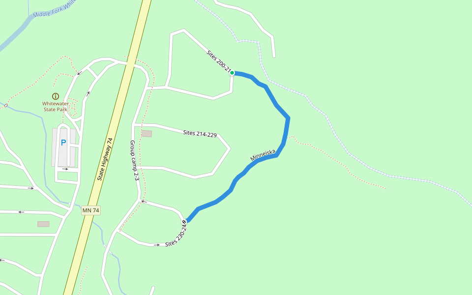 Minneiska in Minnesota | Walking Map