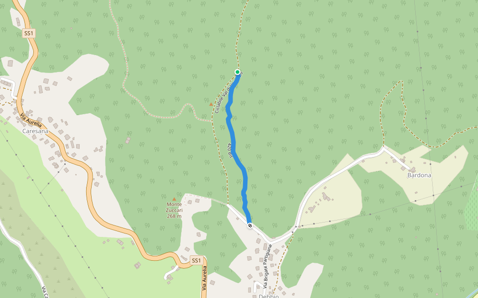 420 bis | Walking Map